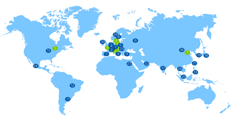 Locations - Perstorp