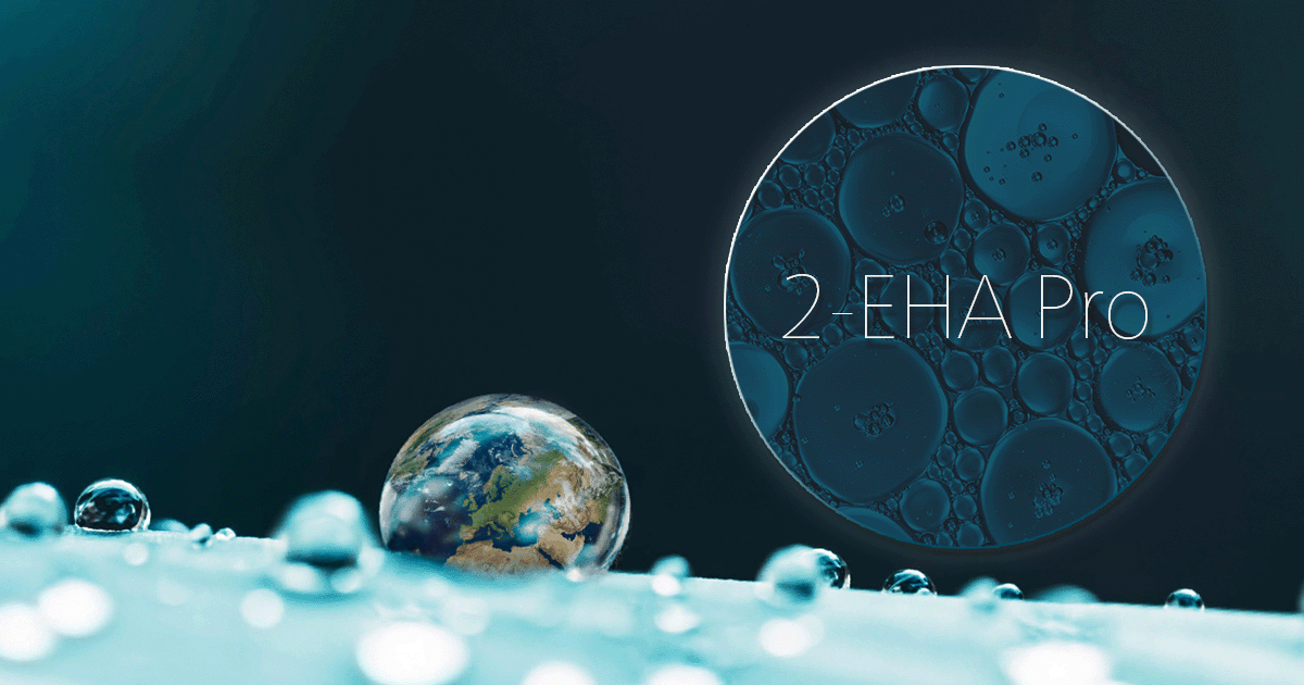 カーボンフットプリントを削減する再生可能な2-EHA