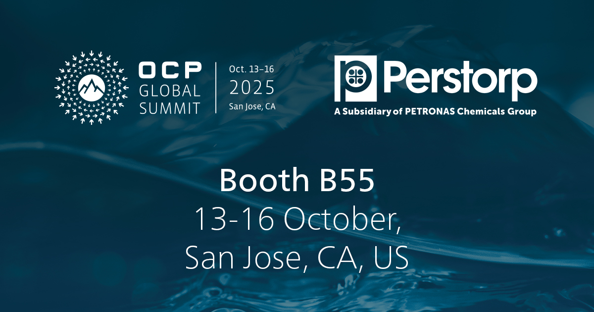 Meet us at OCP Global Summit 2025 | Perstorp